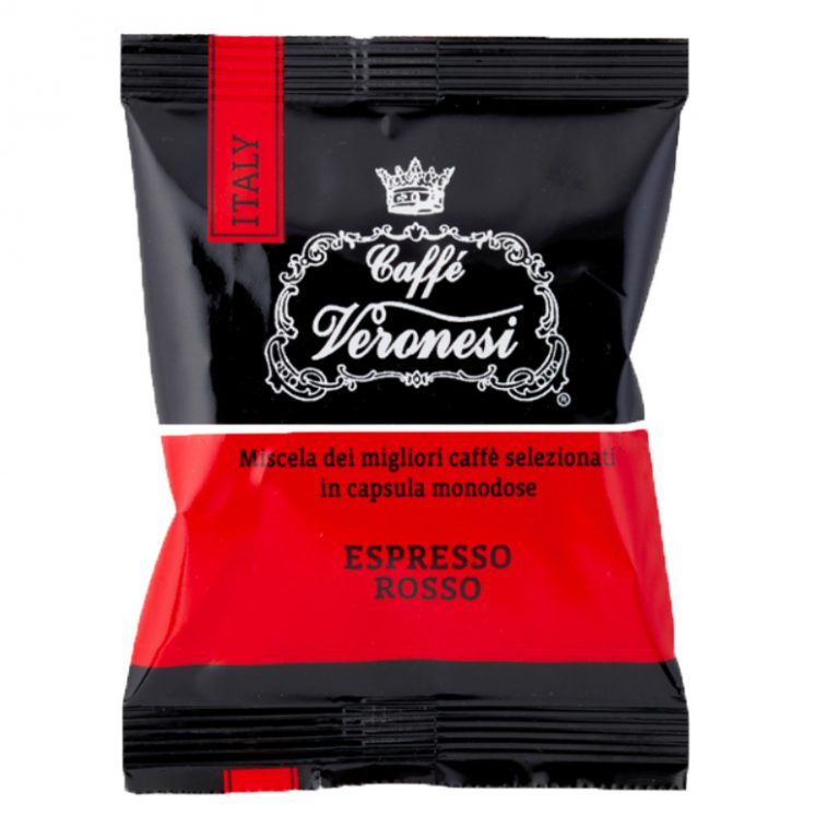 Caffè Veronesi Rosso Kapsel für Nespresso Maschinen, 50 Stk. - Caffè ...